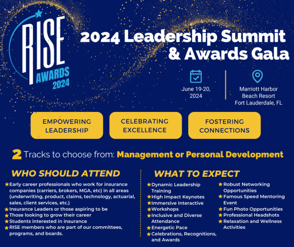 2024 Leadership Summit & Awards Gala - RISE®