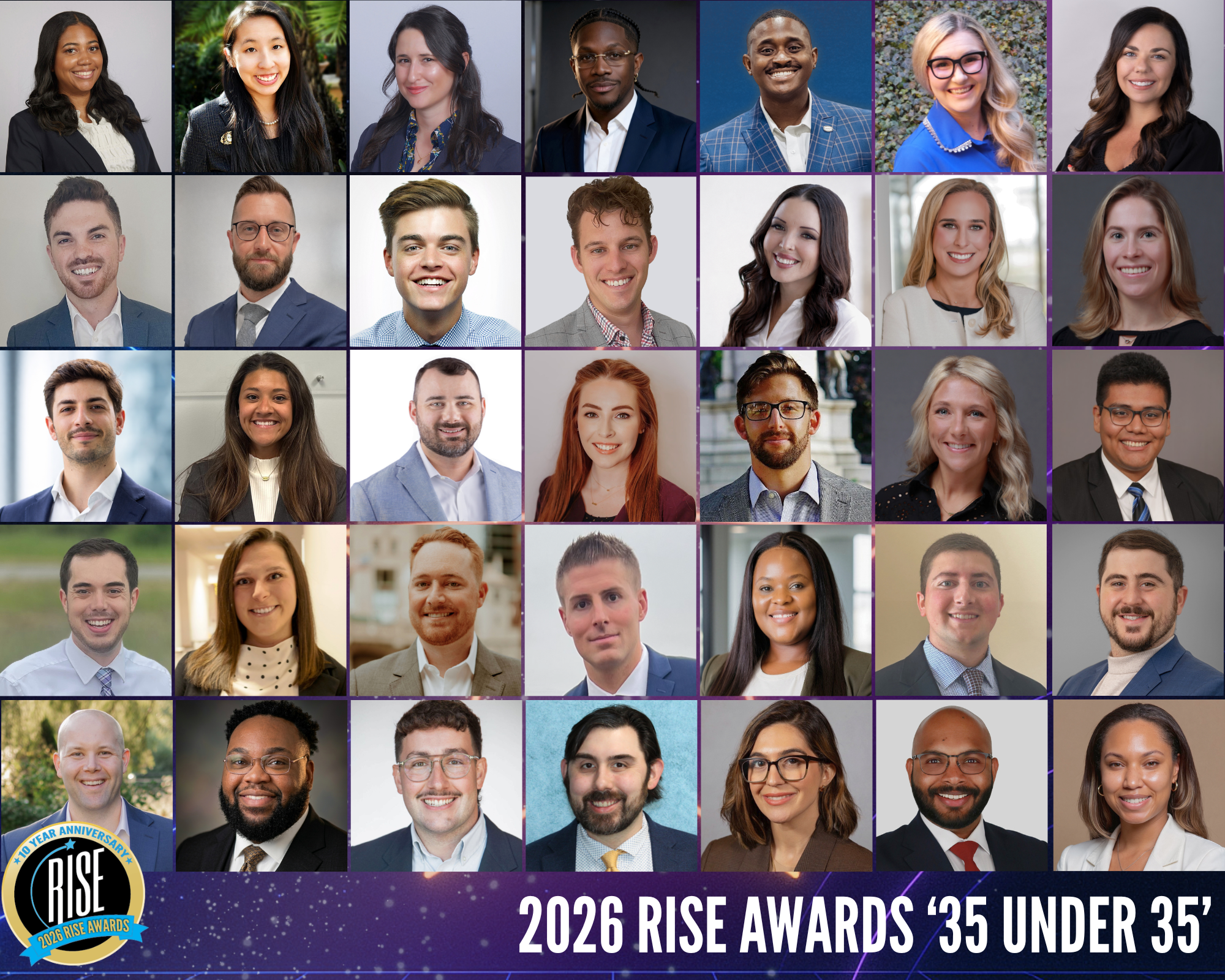 RISE Announces 2026 '35 Under 35' RISE Award Winners - RISE®